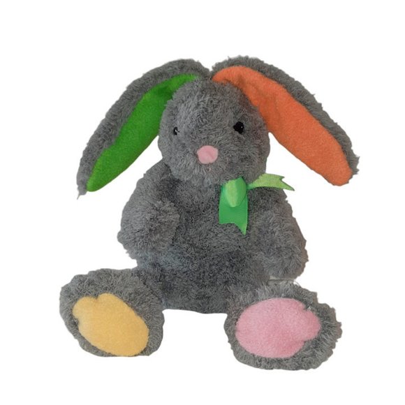 Animal Adventure | Toys | Animal Adventure Gray Multi Color Bunny ...